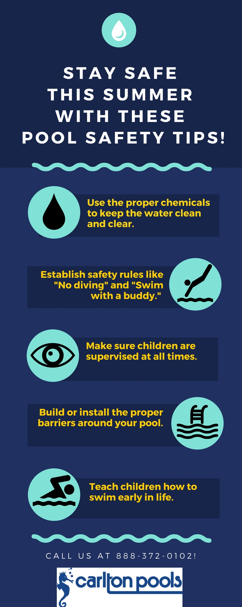 Stay Safe This Summer With These Pool Safety Tips! - Carlton Pools